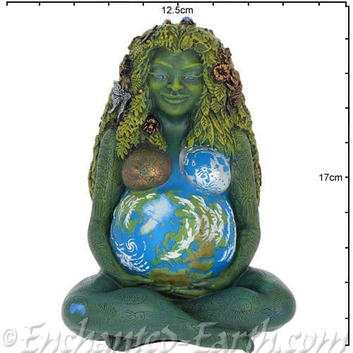 The Millennial Gaia - The Visionary Mother Earth Goddess Sculpture - 17 ...