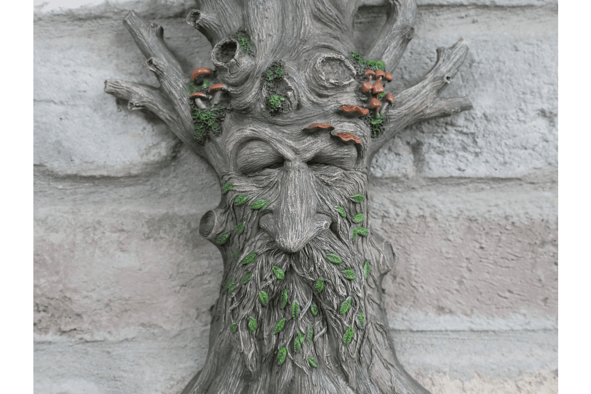 Large Tree Man - Wall Plaque - 33cm.