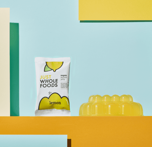 Vegan Jelly - Just Wholefoods Jelly - Lemon- 85g.