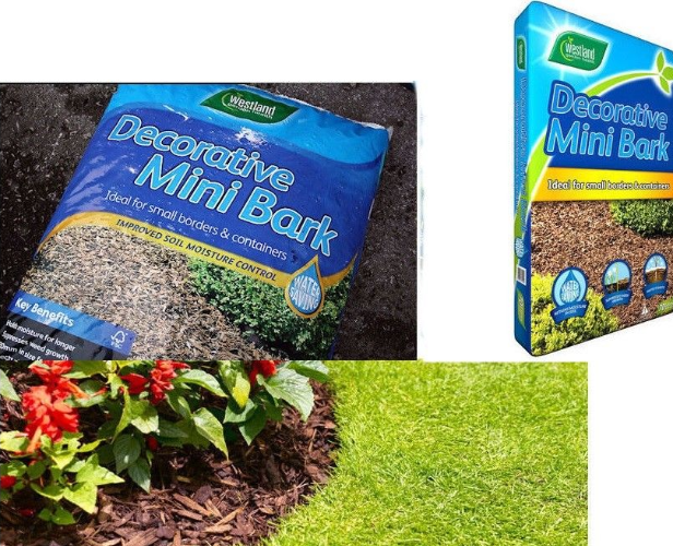 Westland - Decorative Garden Mini Bark - 50lt Bag.