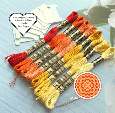 Complete DMC Thread Ranges