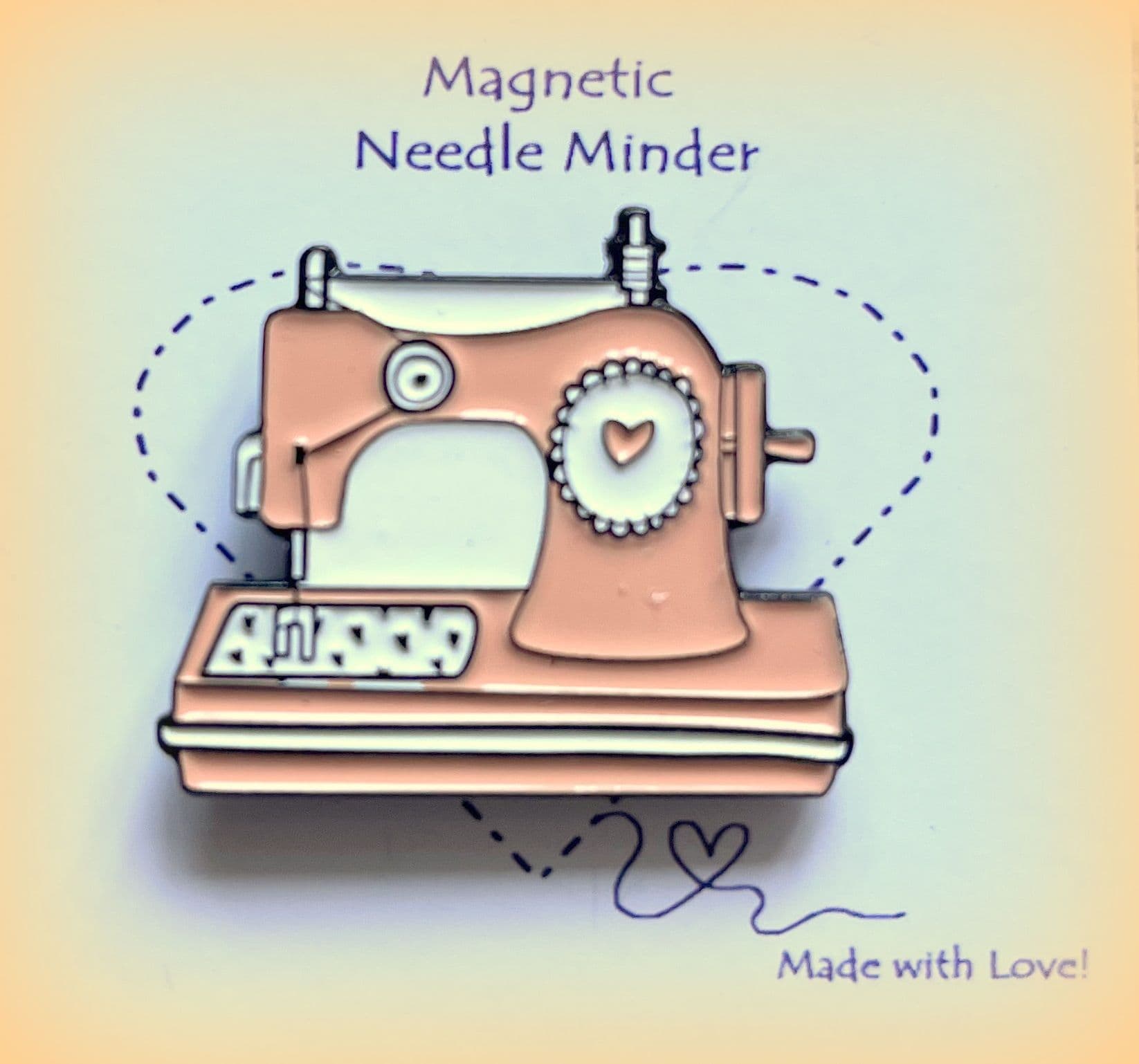 Peach Sewing Machine Needle Minder
