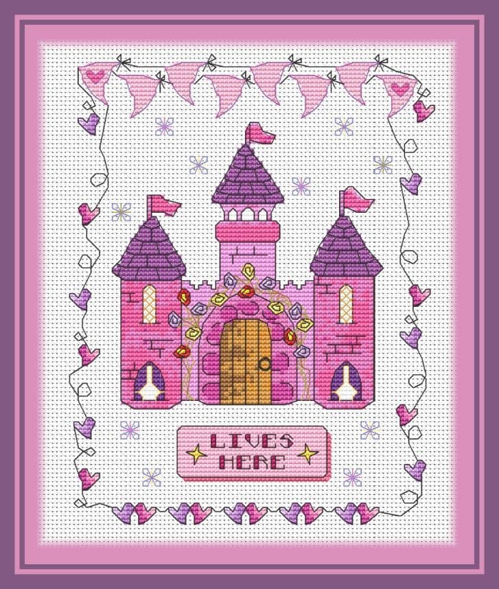 Princess Castle Nameplate