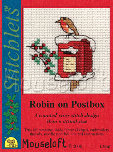 Robin on Postbox
