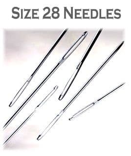 Size 28 Needles