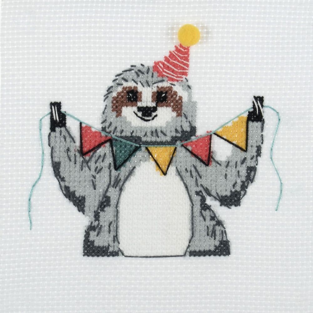 Sloth Cross Stitch