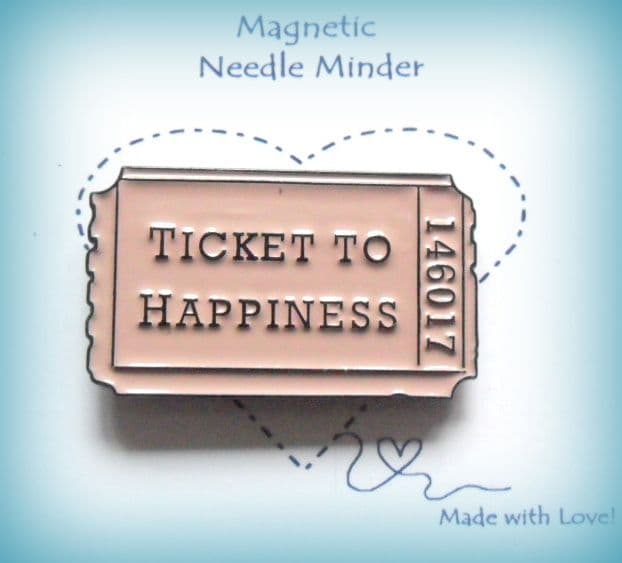 Ticket to Happiness Needle Minder