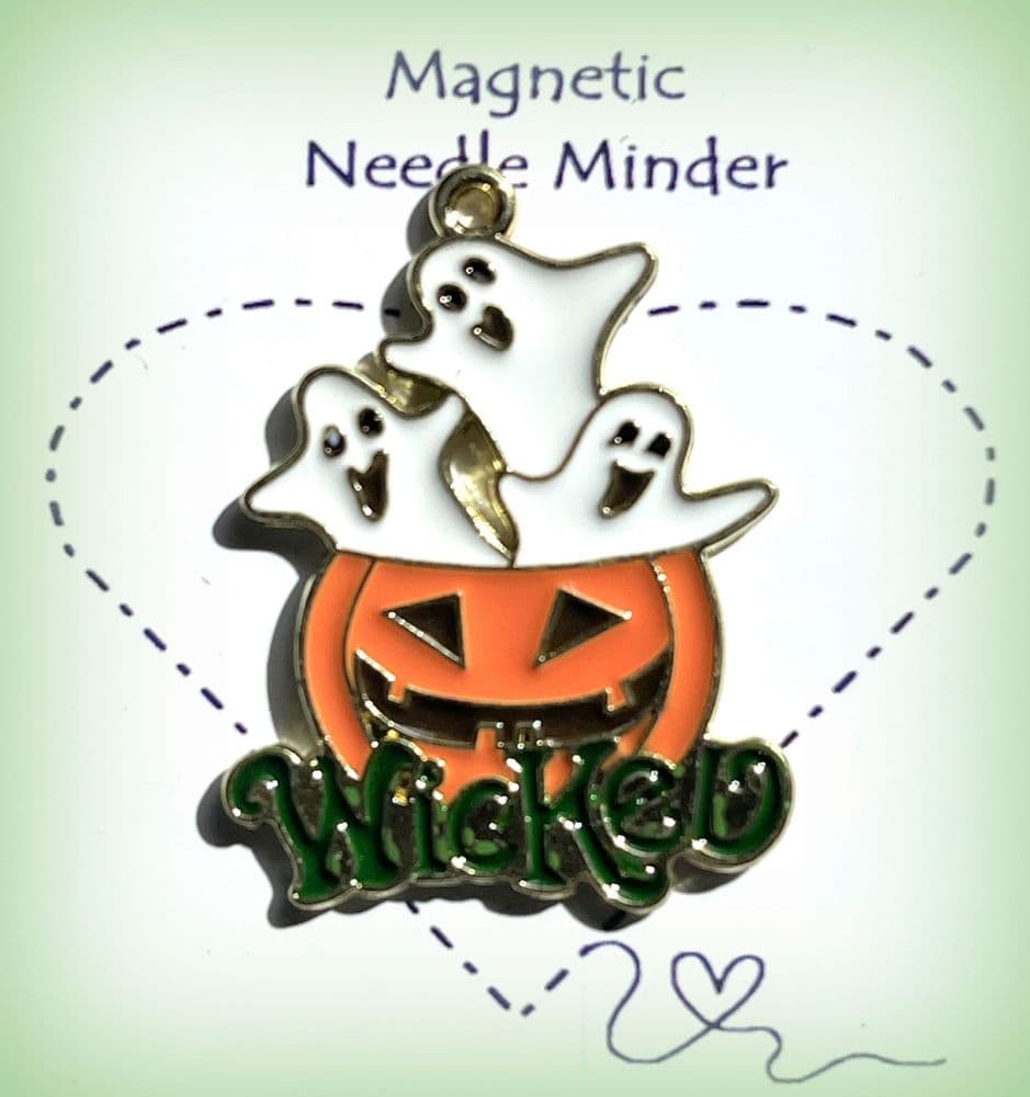 Wicked Pumpkin Needle Minder