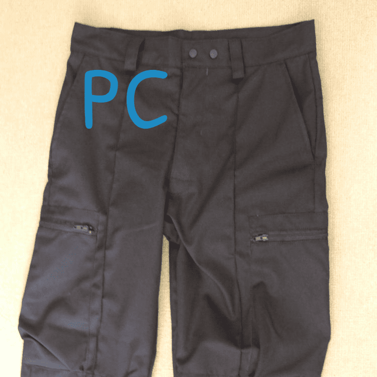 Derby Unitex Combats CTR03 Polycotton, Black,