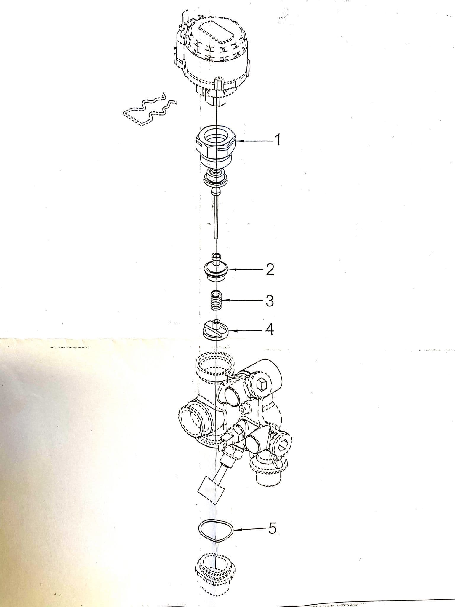 DIVERTER VALVE KIT FOR ELEKTRA COMPACT & SILVERTOUCH BOILERS