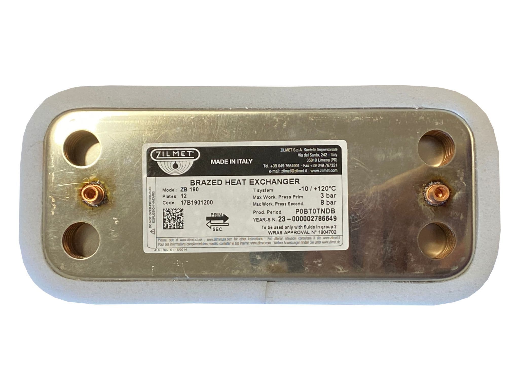 Plate heat exchanger