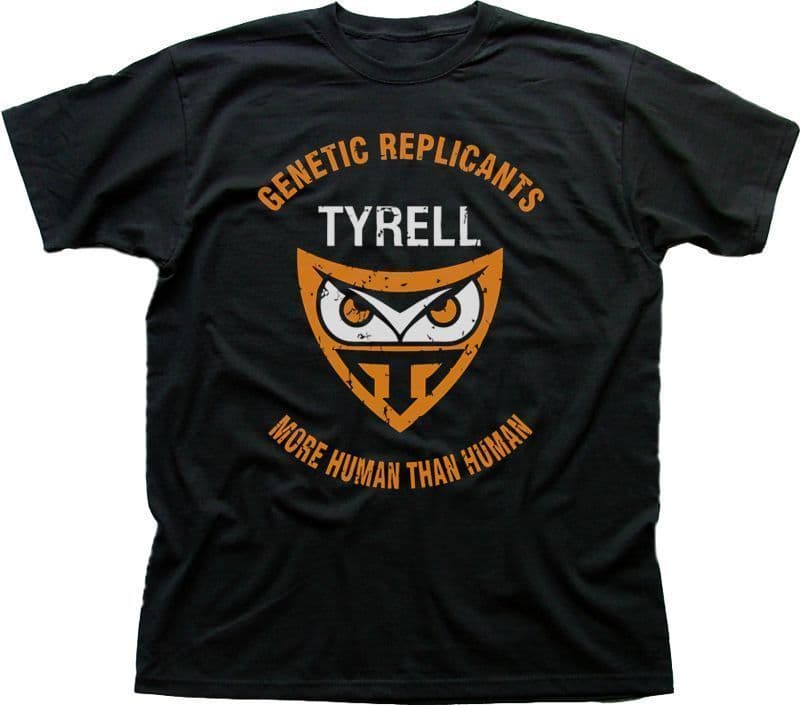 BLADE RUNNER 2049 Human Replicant NEXUS 6 TYRELL Corp black t-shirt ...