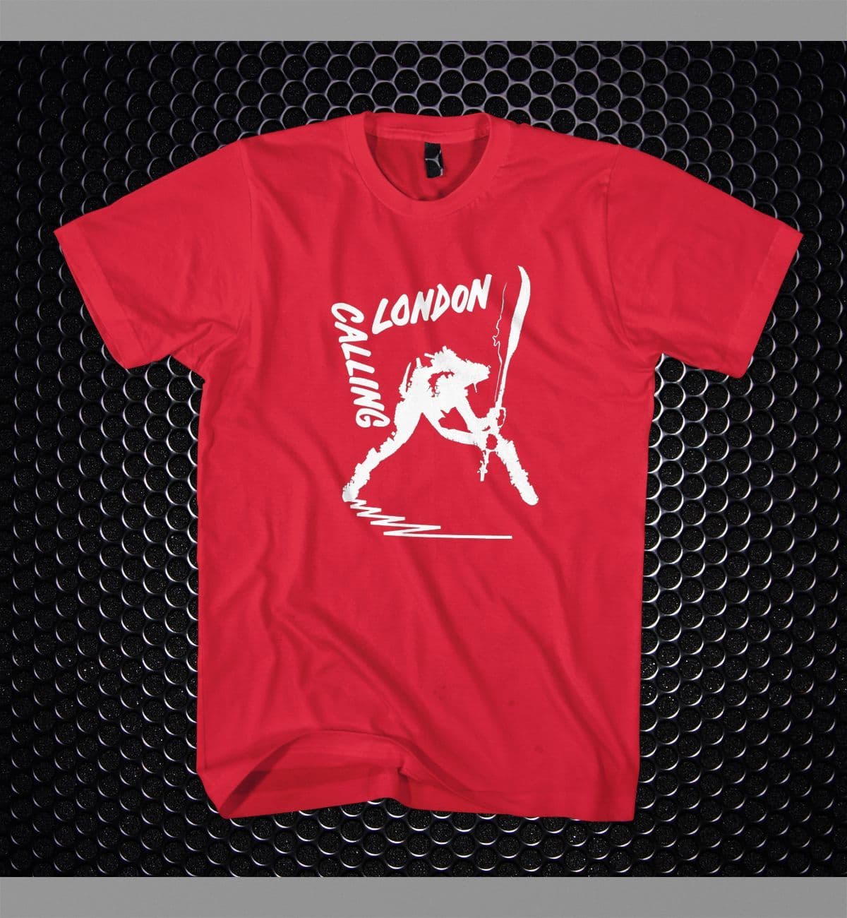 The Clash London Calling t-shirt in White or Grey