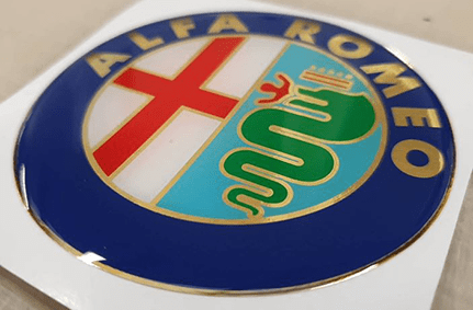 Alfa Romeo Brera Gel Badge
