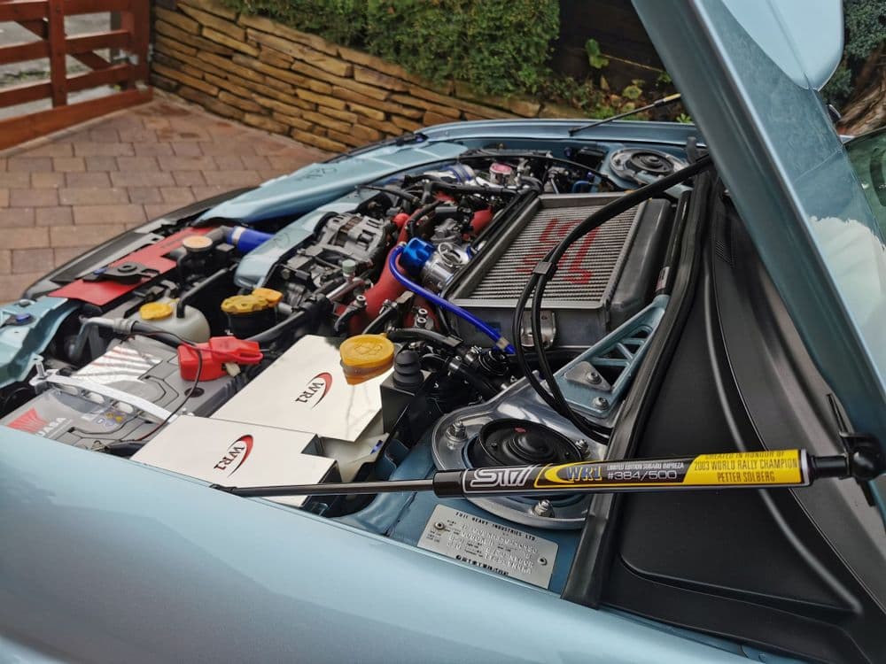 Bonnet Strut Sticker