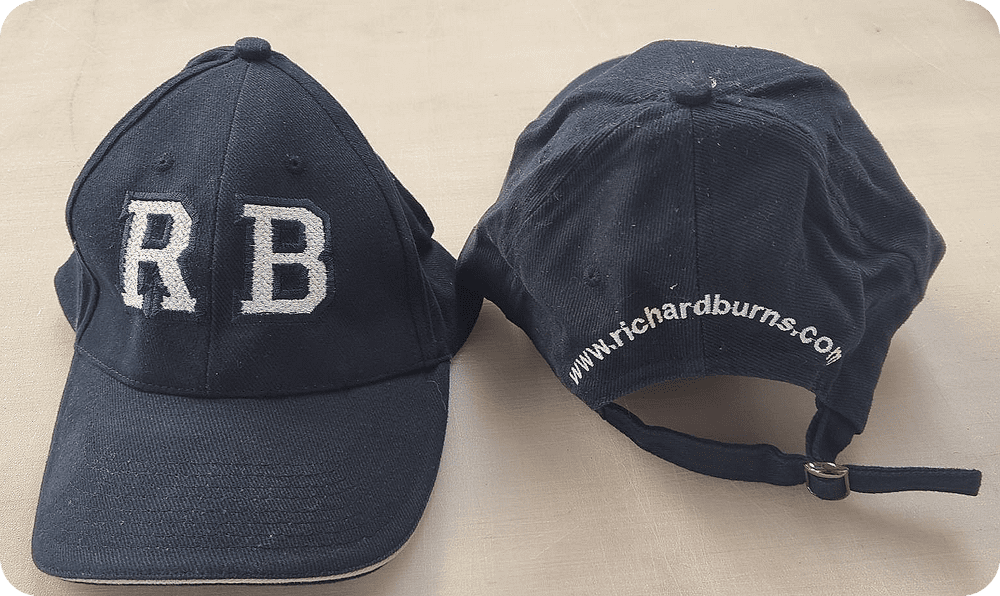 Original Richard Burns "RB" Baseball cap
