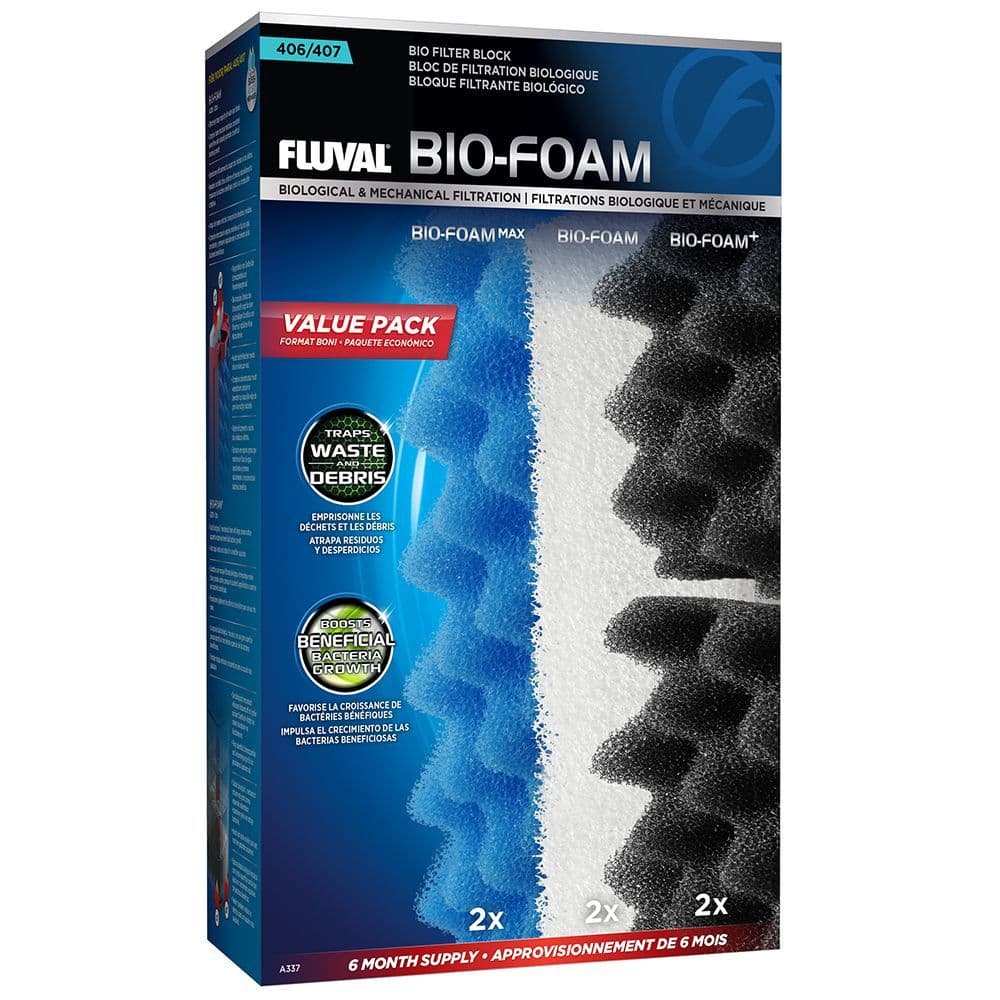 Fluval 407/06 Bio-Foam Value Pack