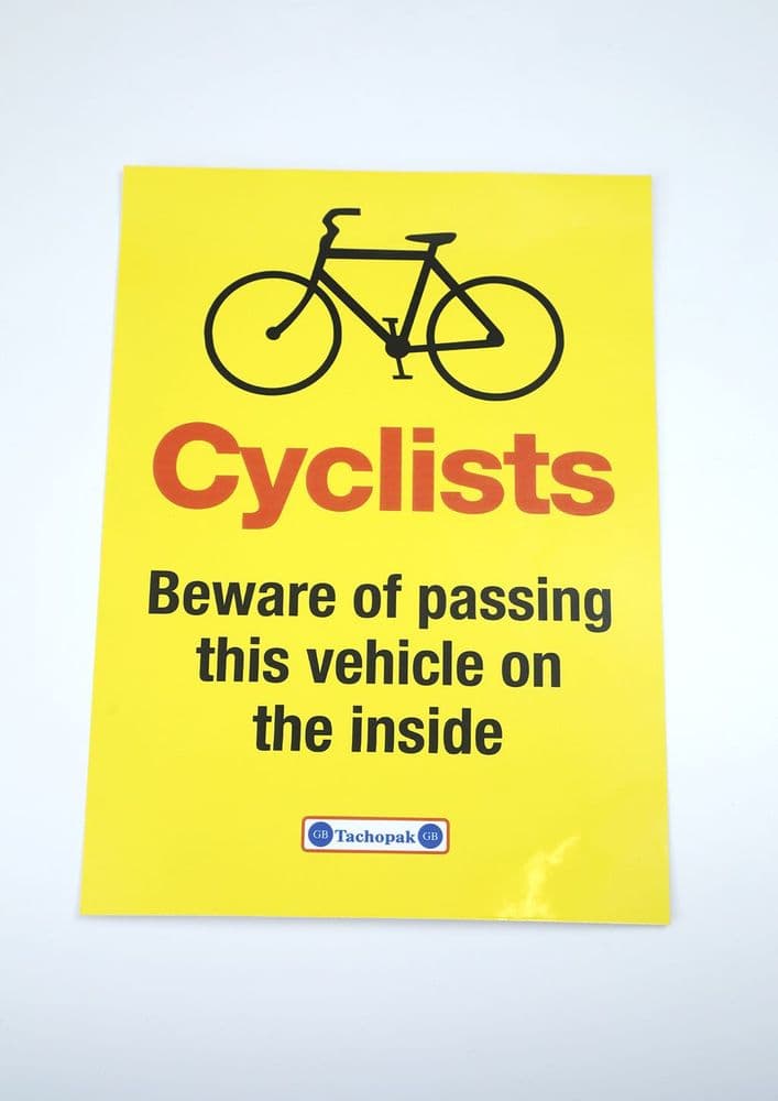 Cyclist Beware Sticker