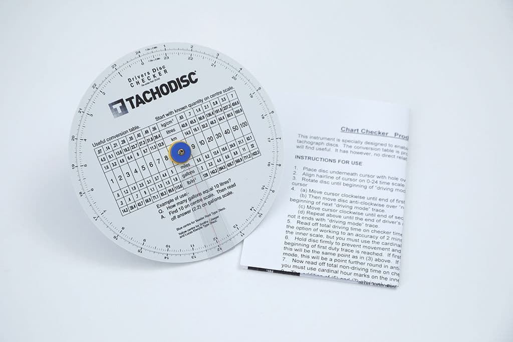 Tachograph Chart Checker