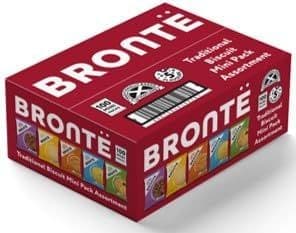 Bronte Traditional 2 Biscuit Mini Packs 100 Packs