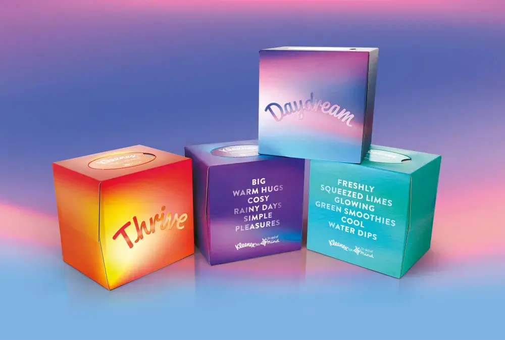 Kleenex Cube Tissues - 1 Box