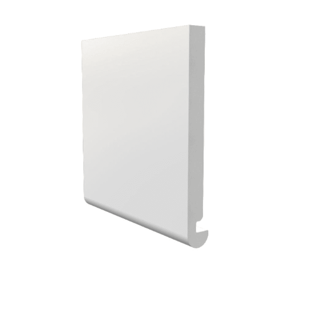150mm White 18mm uPVC Freefoam Magnum Round-nose Fascia 5m