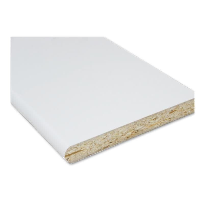 225mm White Laminated Window Sill - 5m