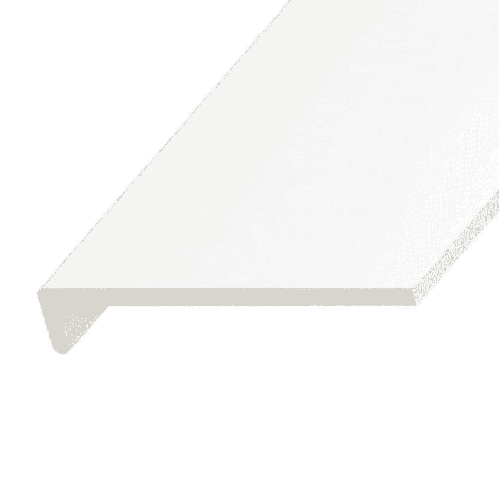 250mm White Square UPVC Internal Window Sill & Board