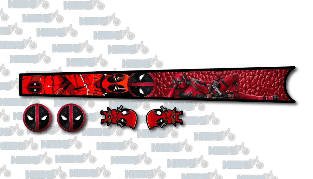 Deadpool Top Tube Graphic