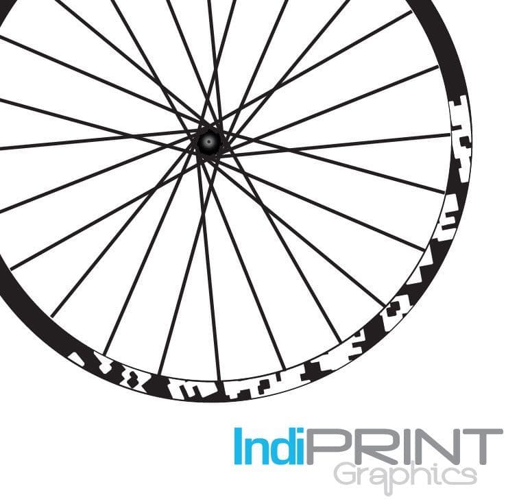 Digital Manga Camouflage Section Rim Decal