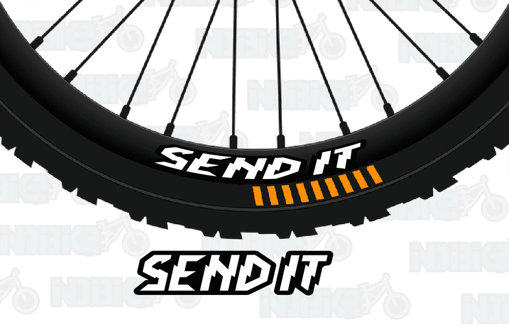 Edgy Text Custom Rim Graphics/Stickers