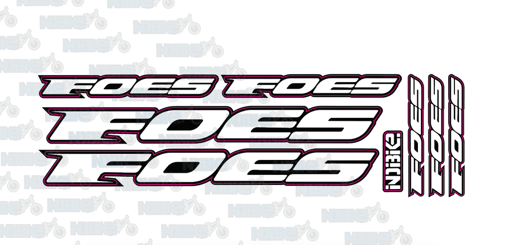 Foes Basic Logo Graphic Set