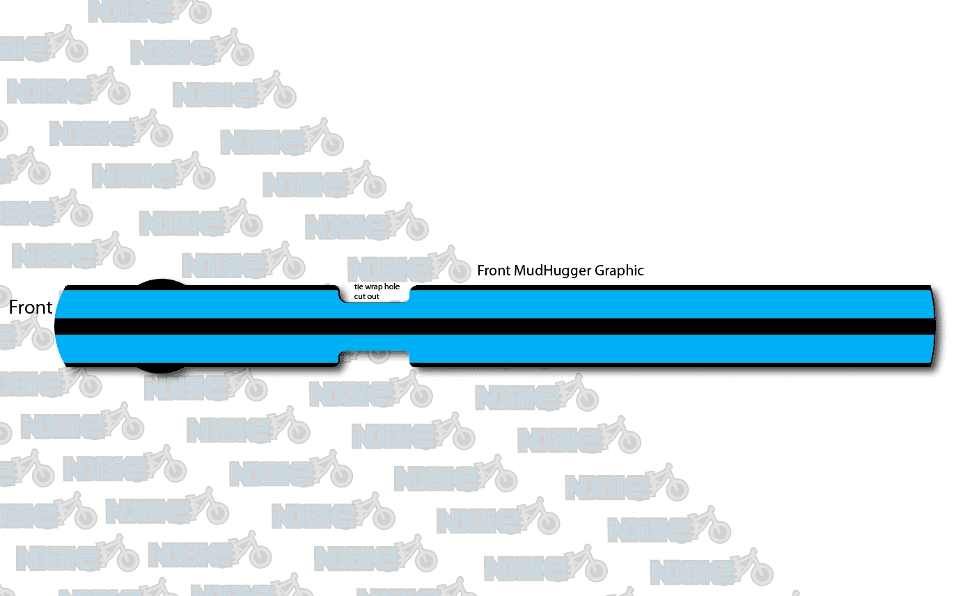 Front MudHugger Graphic Set