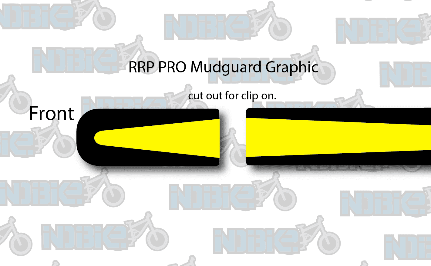 Front RRP Pro Mud Guard Graphic Set