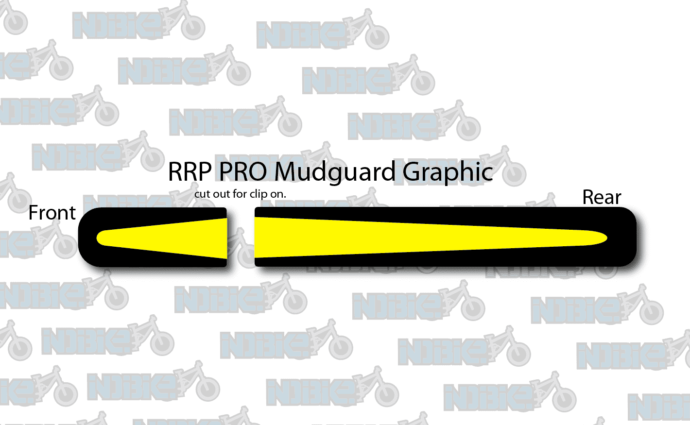 Front RRP Pro Mud Guard Graphic Set