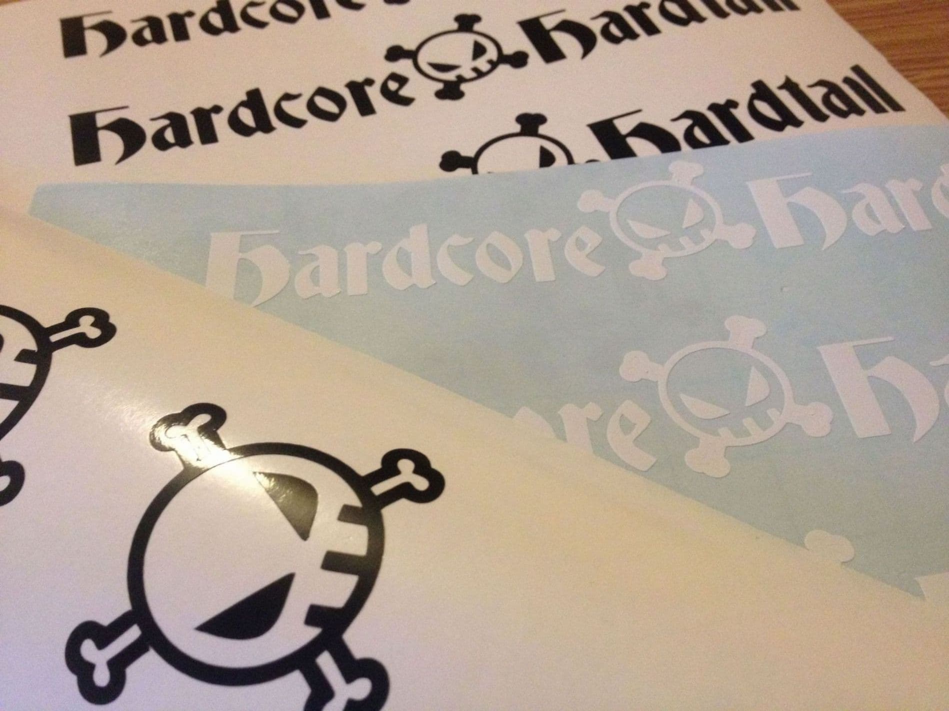Hardcore Hardtail Decals