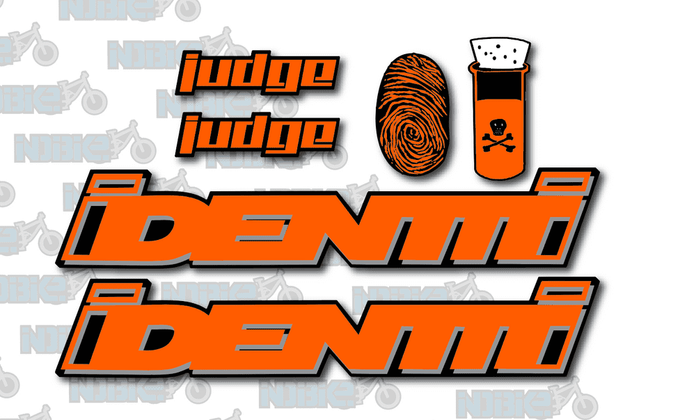 Identiti Dr Jekyll Frame Graphic Set Stickers and Decals