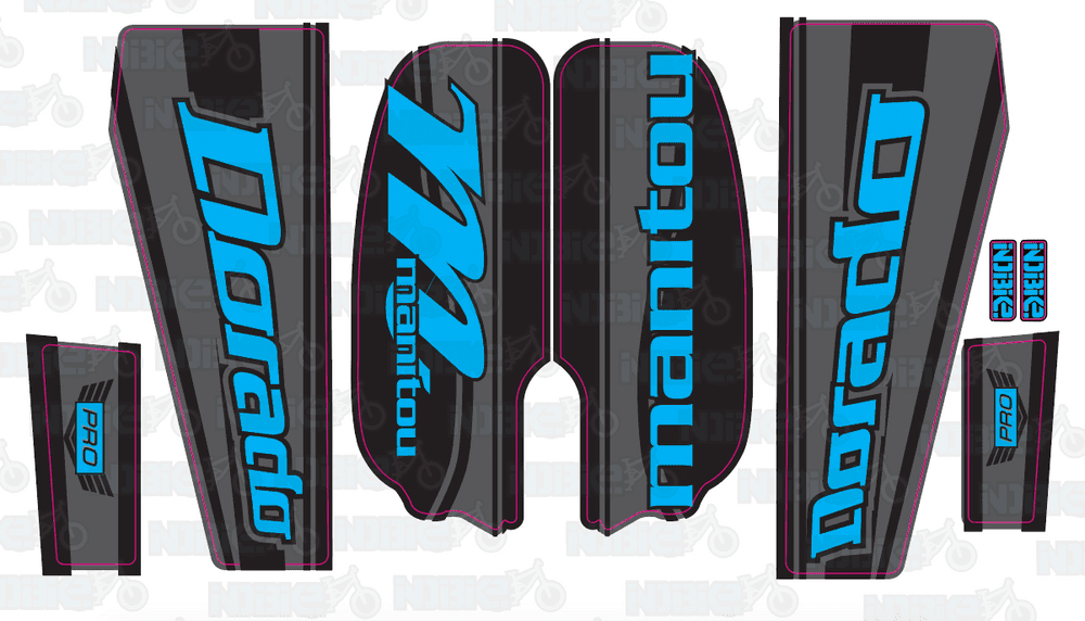 Manitou Dorado Fork Graphics