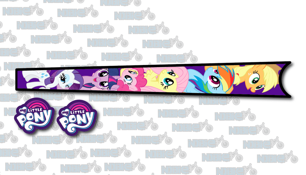 My Little Pony MLP Top Tube Graphic Protection