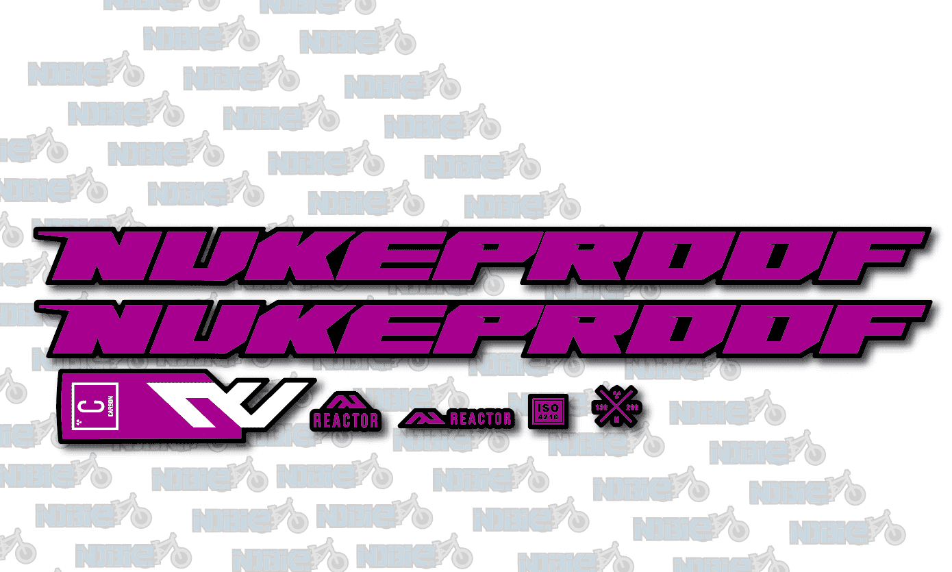 Nukeproof Reactor 2023 Cover Up Graphic Set
