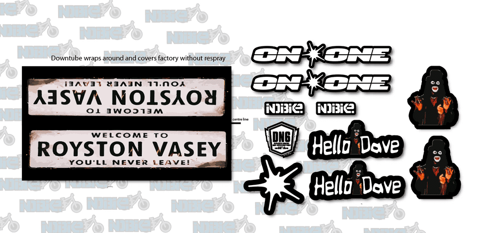 On One Hello Dave Lazarou Royston Vasey Edition Graphics