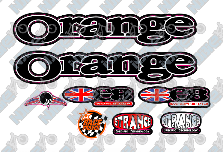 Orange e8 Factory Copy Kit