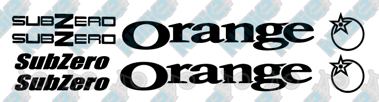 Orange Sub Zero Kit