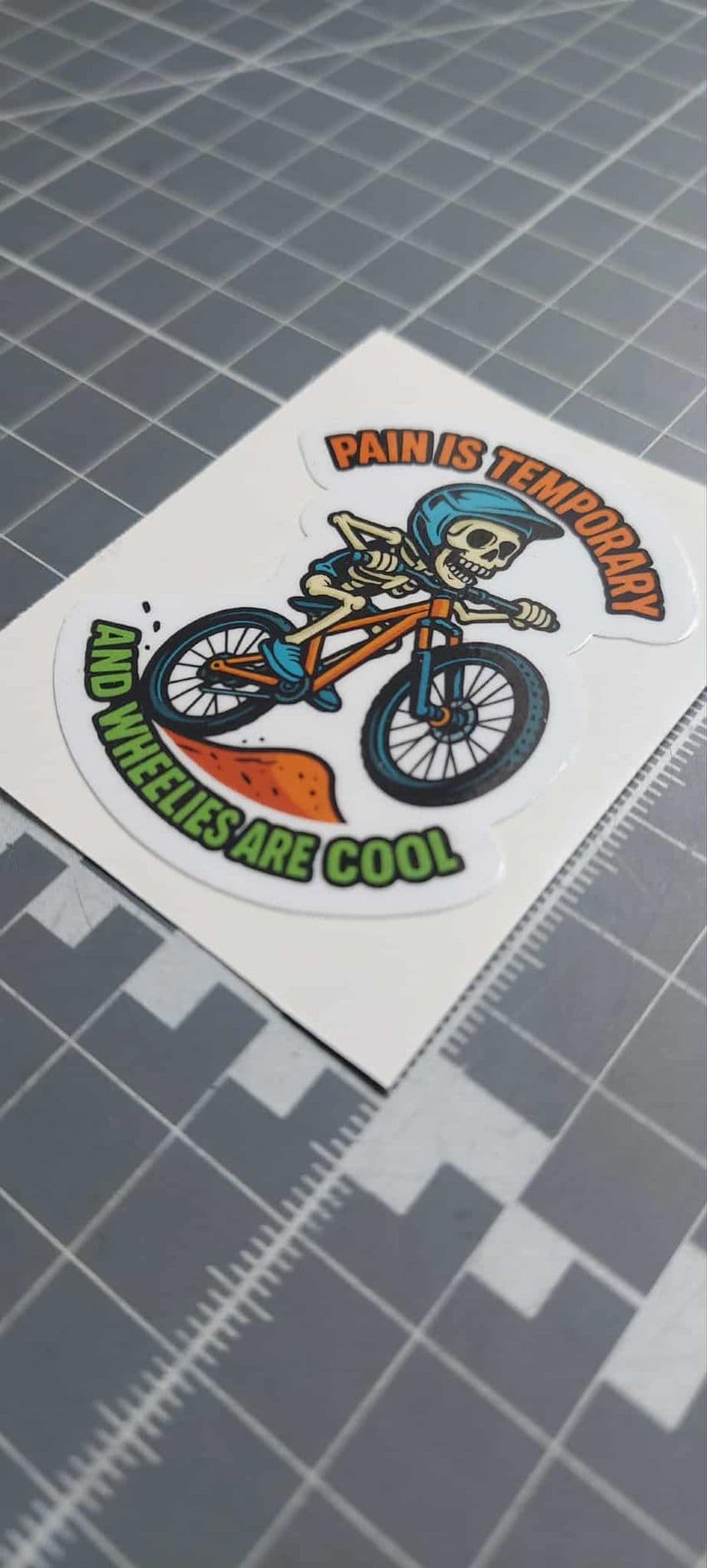 Pain Is Temporary Sticker