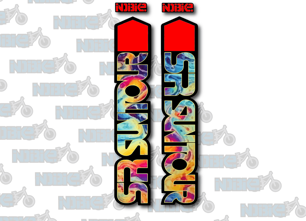 SR Suntour Oil Slick Universal Fit Graphics