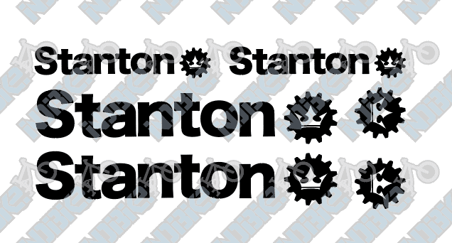 Stanton Frame Decal Set