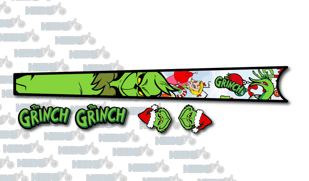 The Grinch Top Tube Graphic