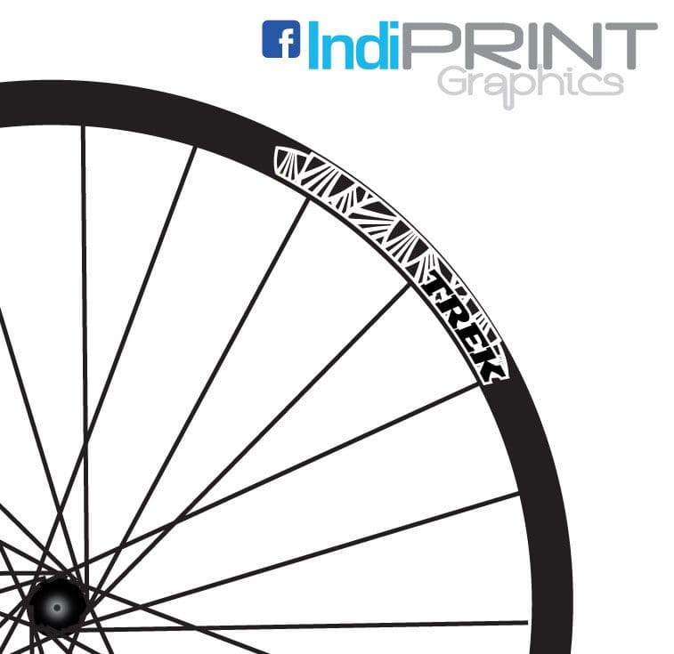 Trek Multi Logo Rim Decal