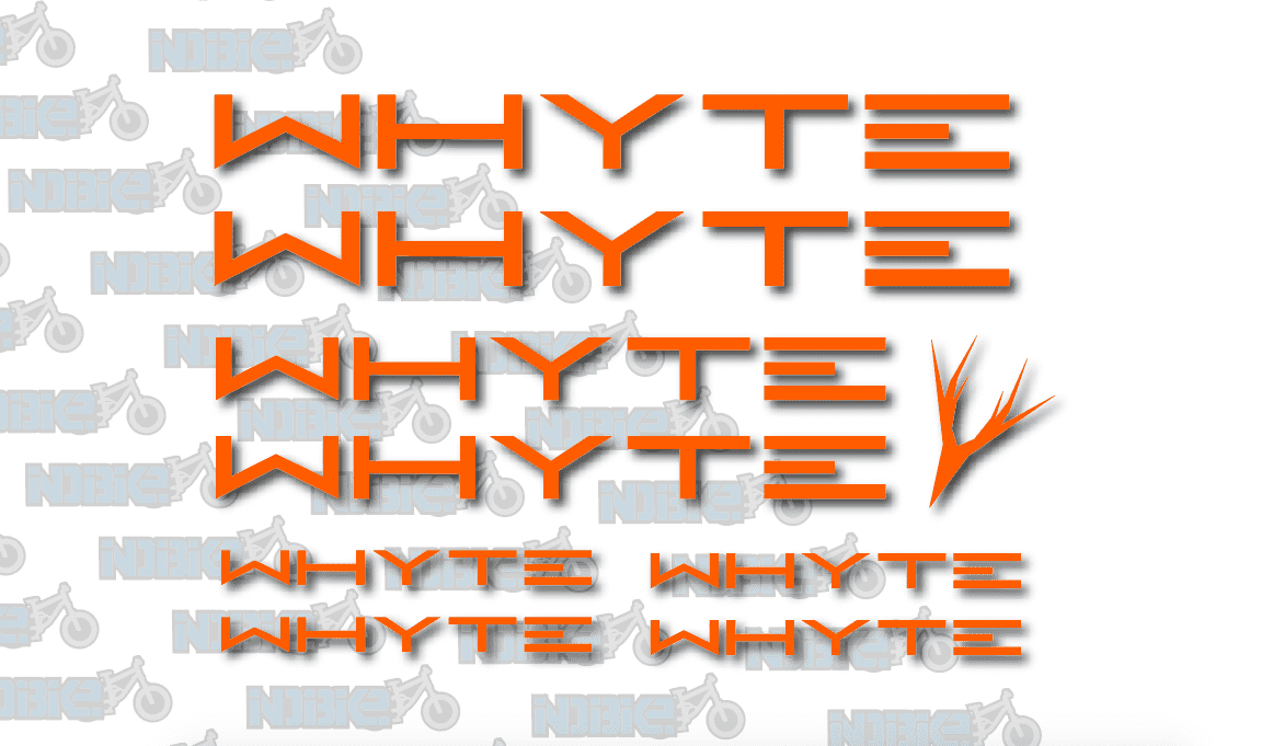 Whyte 2021 Logo Basic Kit