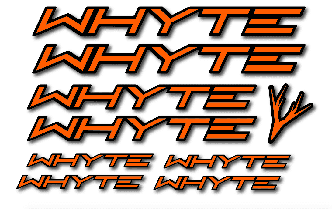 Whyte 2021 Logo Basic Kit